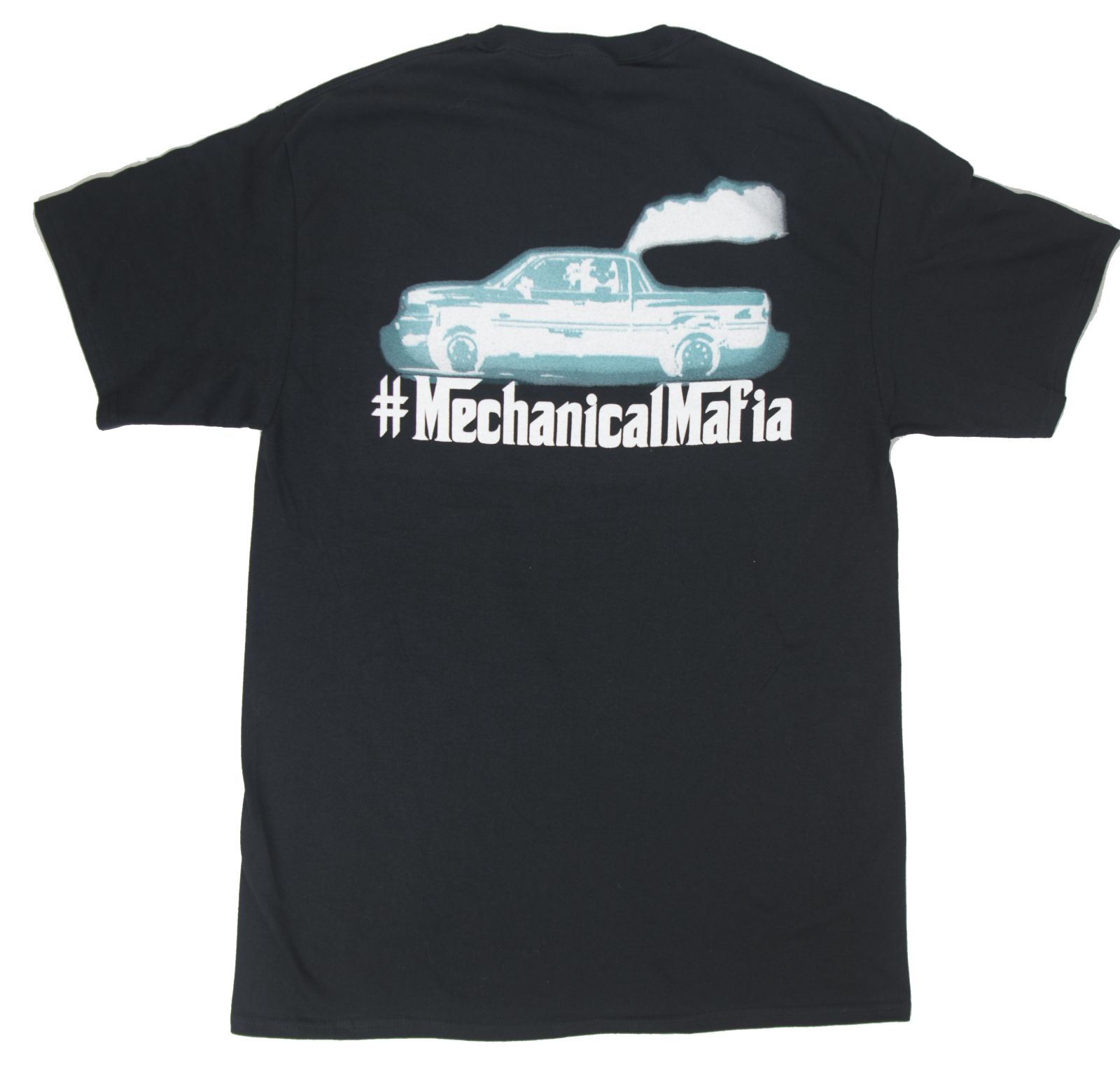 Mechanical Mafia T-Shirt Back - Power Driven Diesel