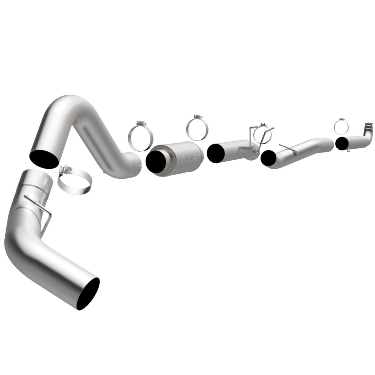 Cat Back, Duramax Diesel 5 Stainless exhaust CC/SB 1 - Power Driven Diesel